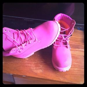 6% off Timberland Shoes Pink S | Poshmark